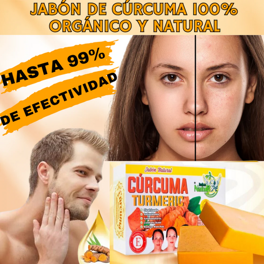 JABÓN DE CÚRCUMA 100% NATURAL – Aznebb